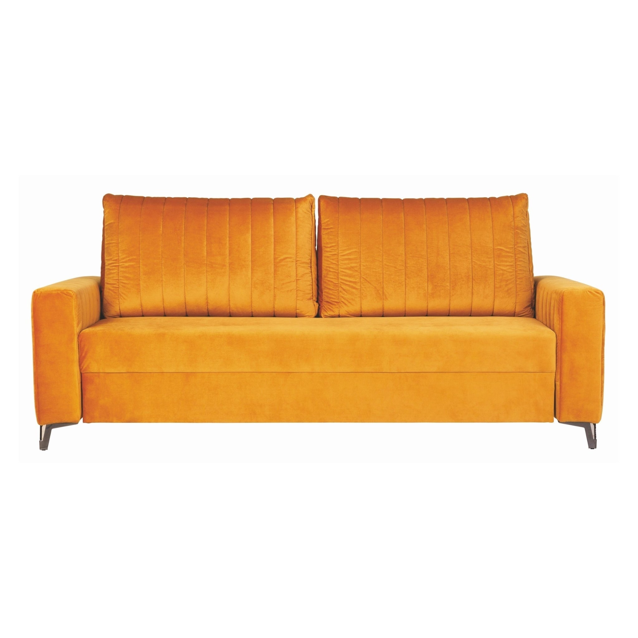 Salma Sofa Bed – Modern Sleeper with Storage & Channel Tufting – Smart ...